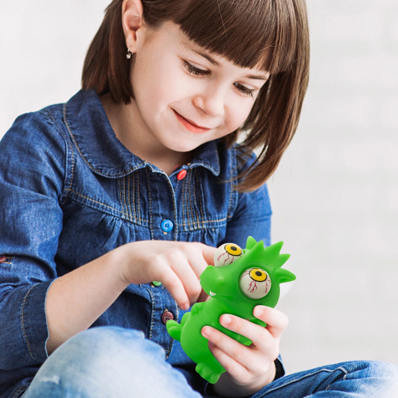 PPgejGEK Stocking Stuffers for Kids Dinosaur Eye Doll Vent Tricky Funny ...