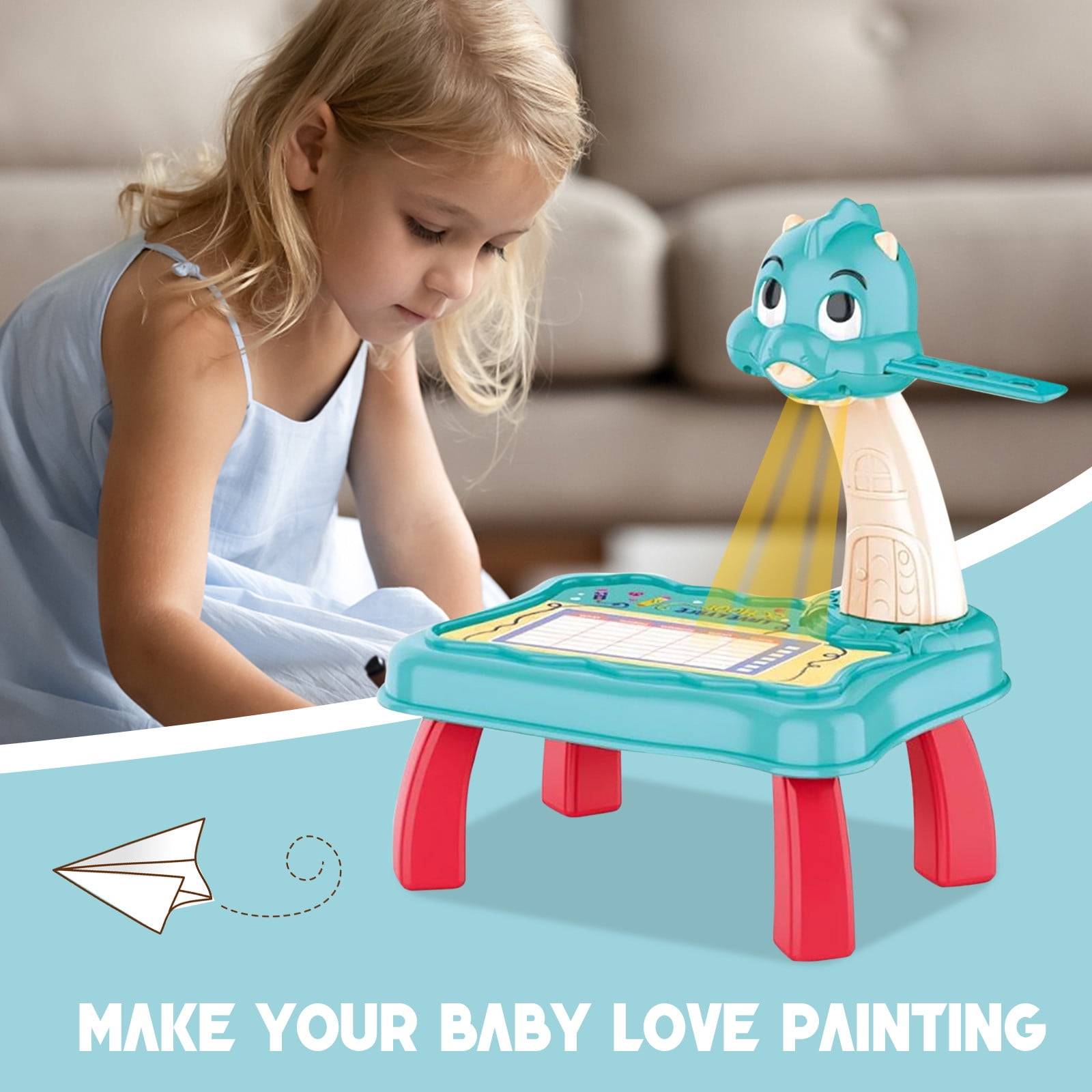 PPgejGEK Stocking Stuffers for Kids Kids Drawing Projector Table ...