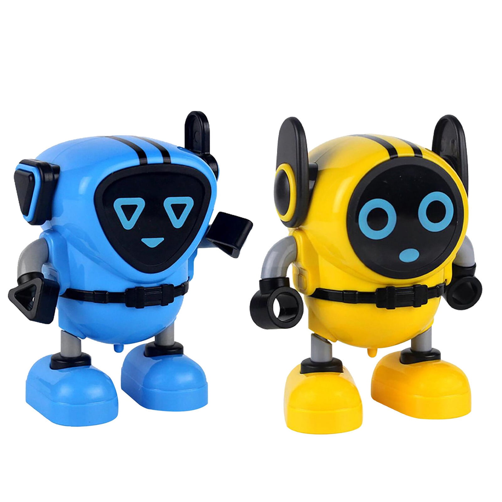 PPgejGEK Stocking Stuffers for Kids Spinning Multi-Function Mini Robot ...