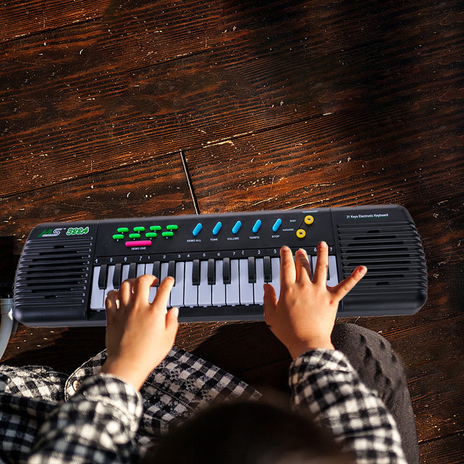 PPgejGEK Toddler Toys Easter Electric Keyboard 31 Keys Multifunctional ...