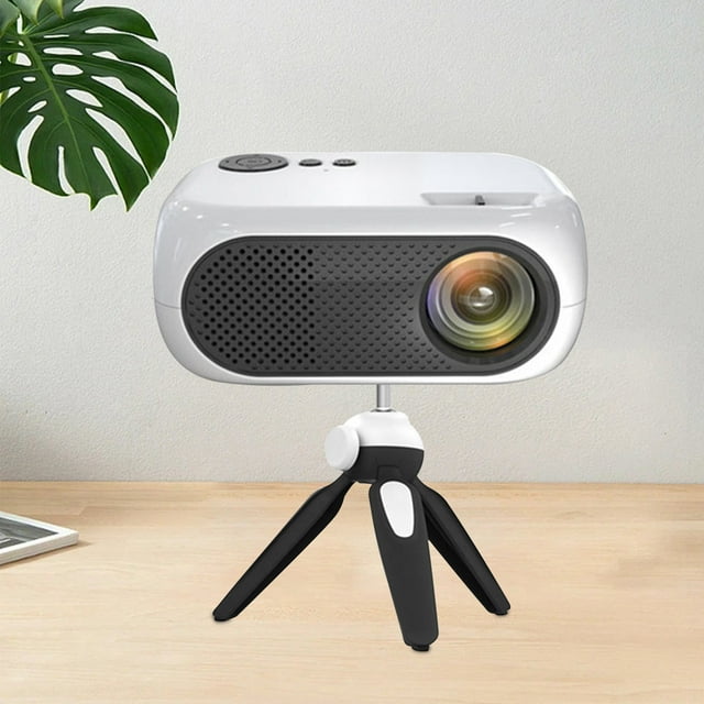 PPgejGEK (U.S. Standard) LED Portable Mini Projector HD 1080P Projector ...