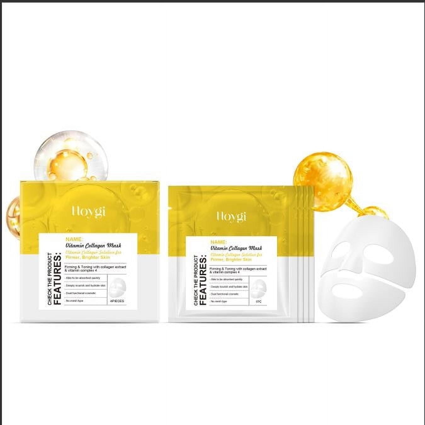 PPgejGEK Vitamin Collagens Moisturizing Facial Mask Firming Skin Antis ...