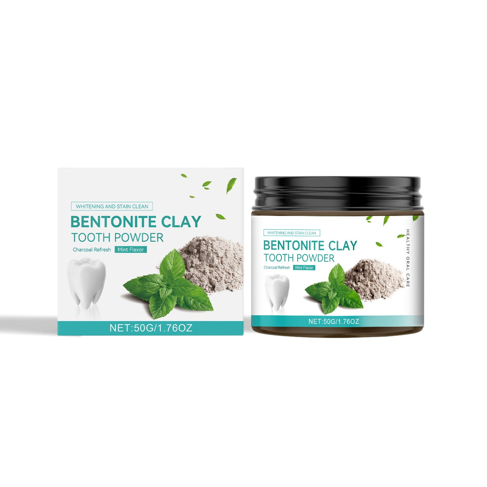 PPgejGEK Volcanic Ash Bentonite Teeth Cleaning Series Toothpaste Tooth ...