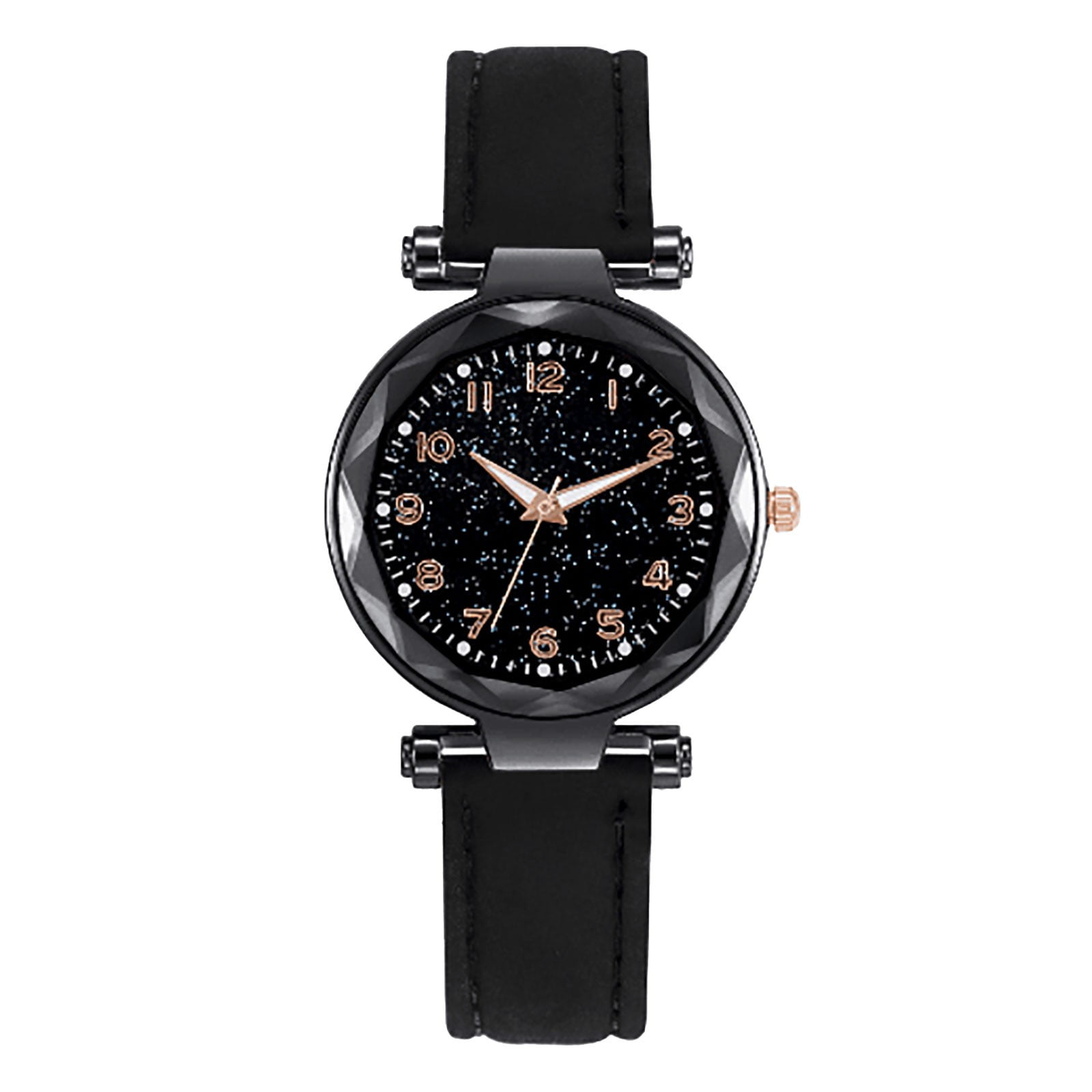PPgejGEK Watches for Men Night Sky Luminous Trend Digital Face Casual ...