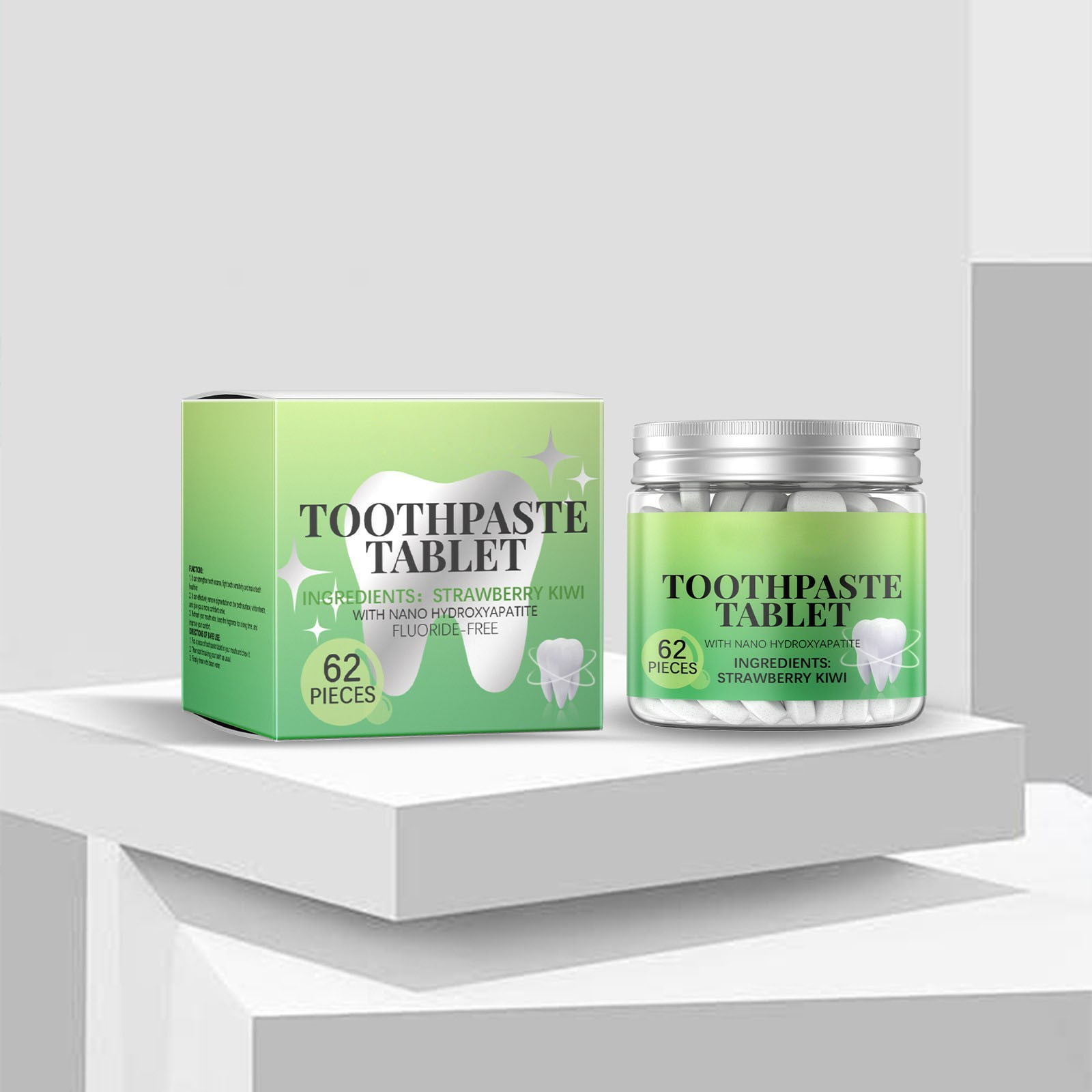 PPgejGEK Whitening New Favorite Cleansing Toothpaste Tablets-Care Teeth ...