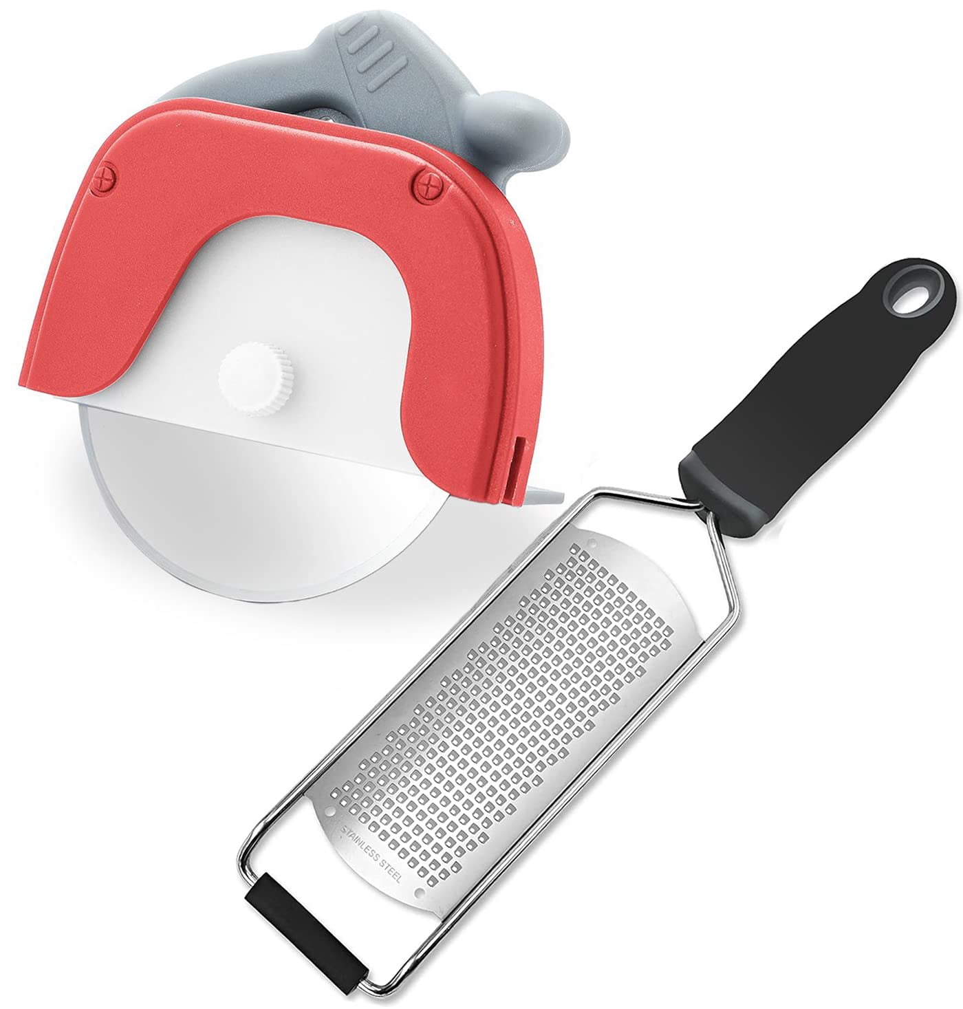 PPlus International Stainless Steel Pizza Cutters Kitchen Sharp Pizza ...