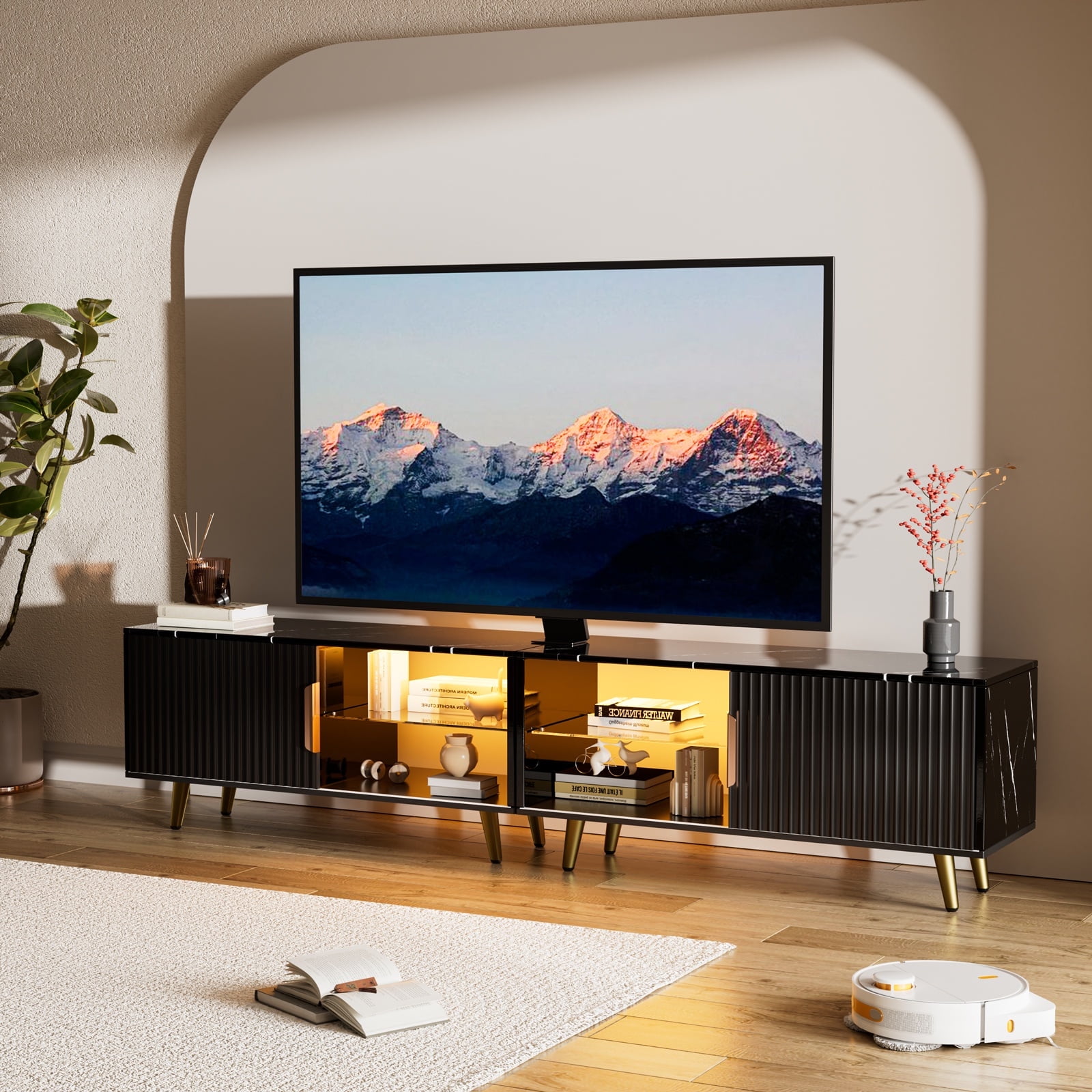 PPorfamilia TV Stands for 65/70/75 Inch TVs, Free Combination ...