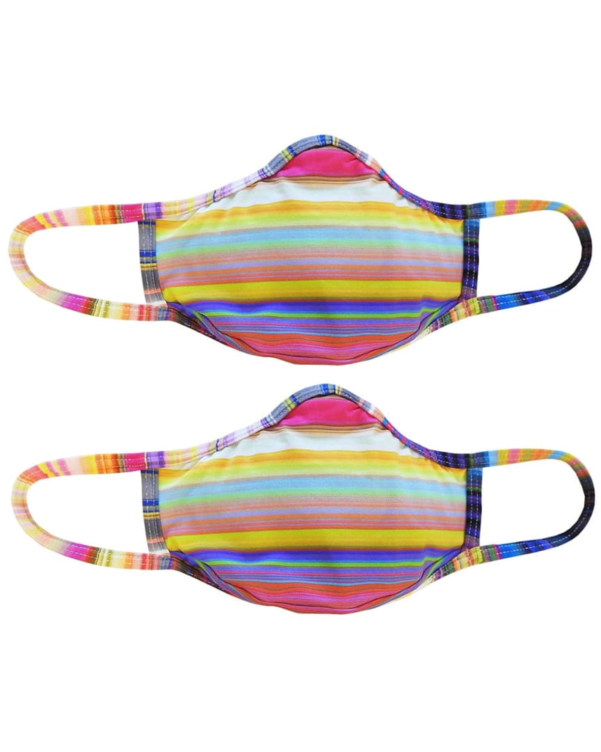 PQ Swim Set of 2 Cloth Face Masks, O/S - Walmart.com