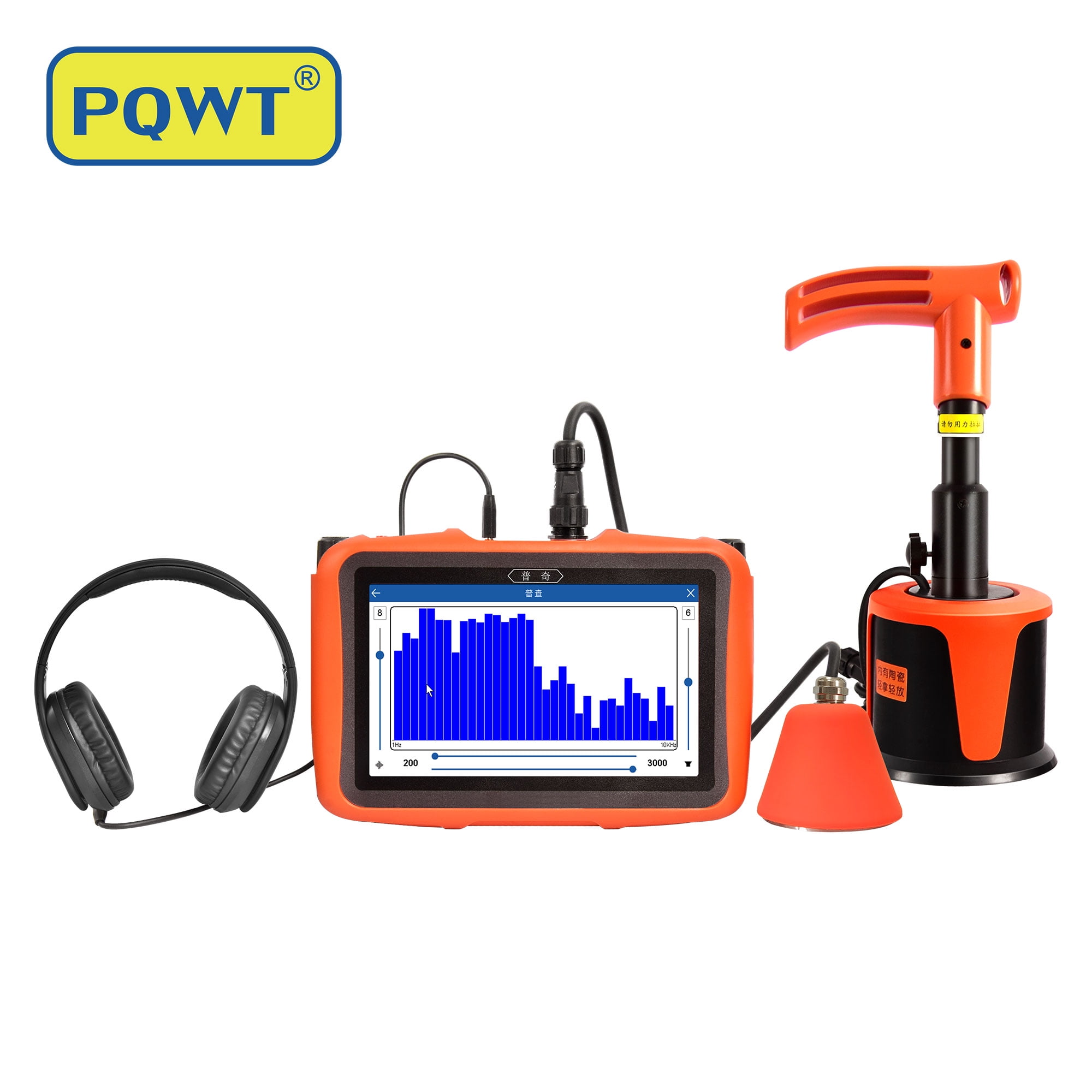 PQWT L4000 Find Residential Pipelines Underground Water Leak Detector ...