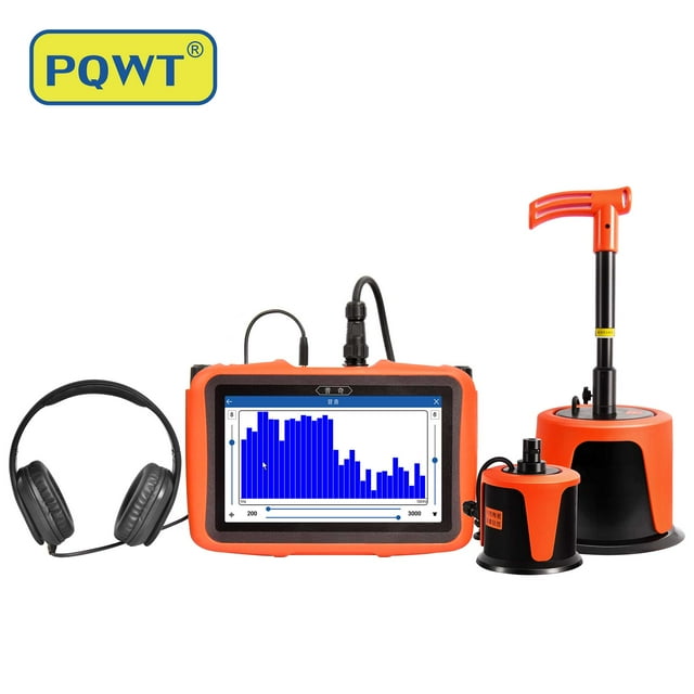 PQWT L6000 Outdoor Pipeline Water Leak Detector collects Leaking Sound ...