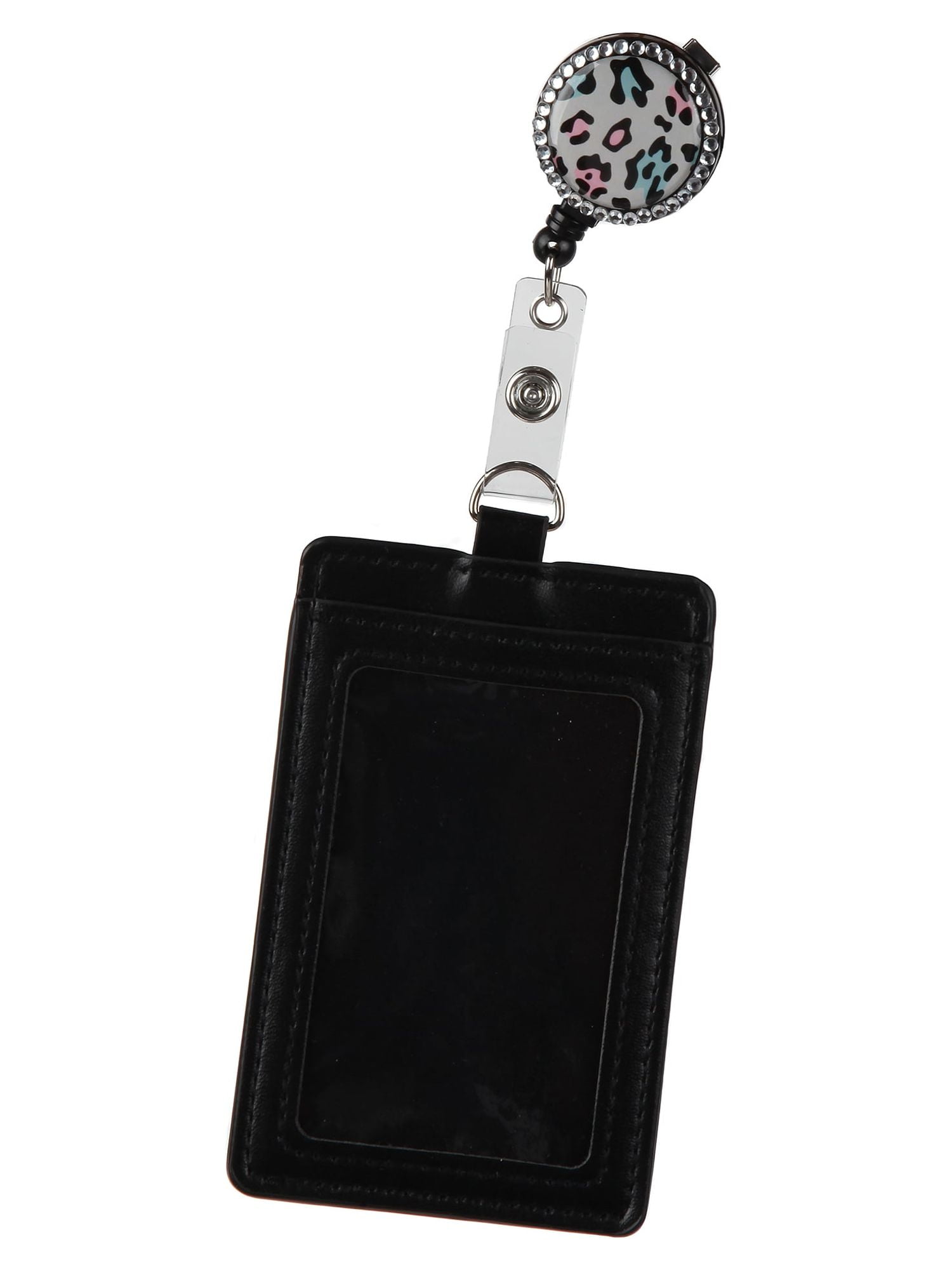 PR ESSENTIALS Brand Women's Adult Badge Reel with Brown and Black ...