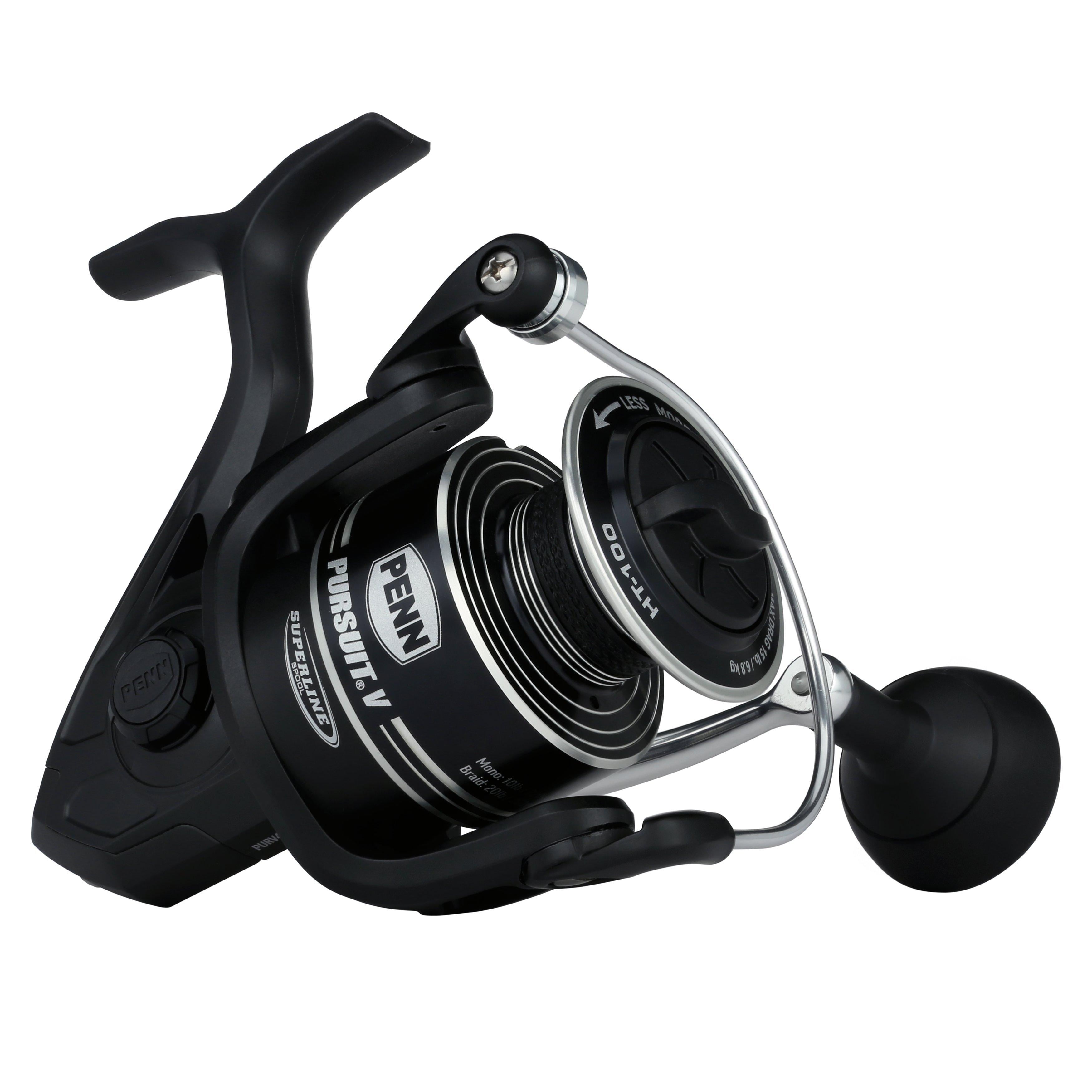 PENN Pursuit V Spinning Fishing Reel, 4000 Size Reel - Walmart.com