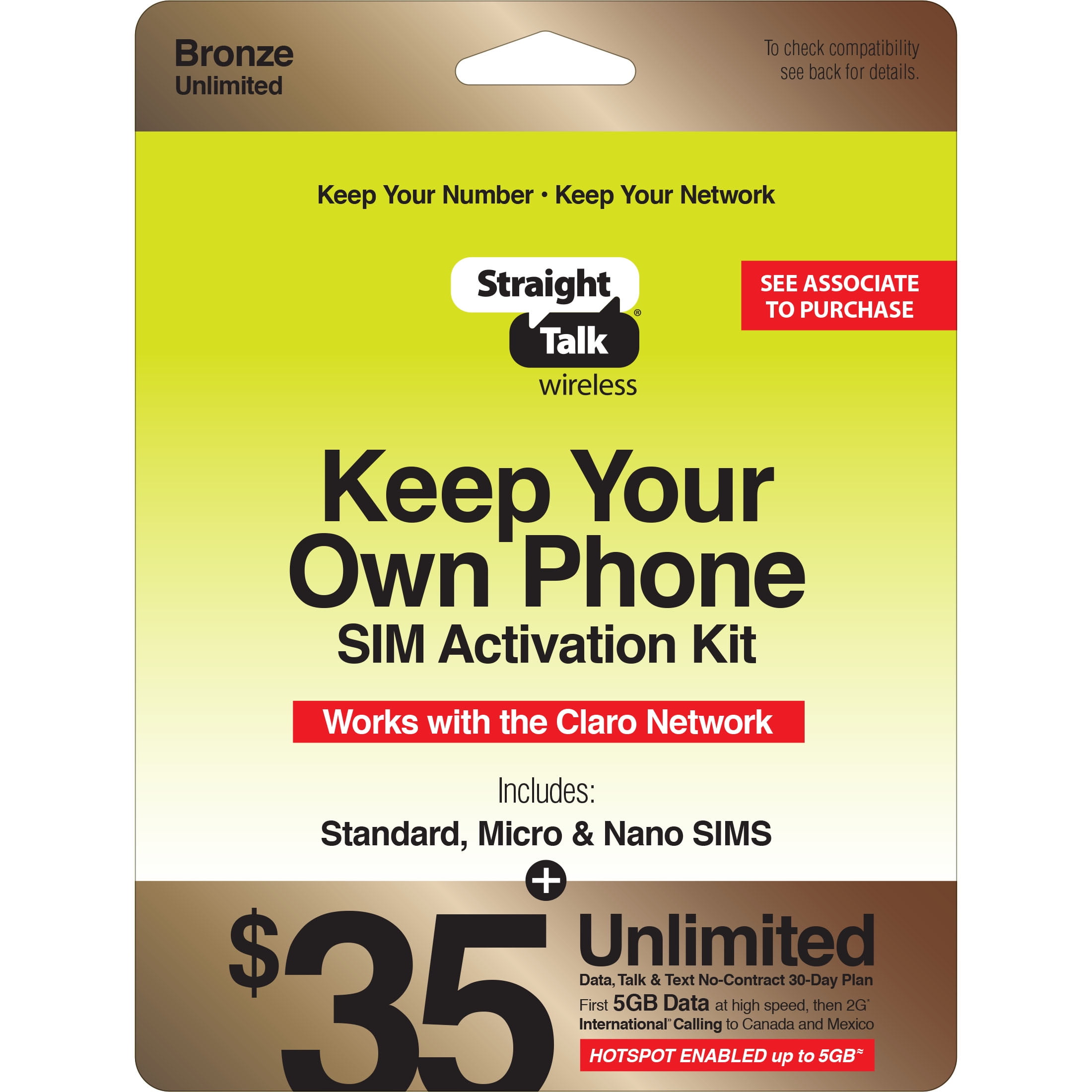PR Straight Talk St $35 Kyop Zipper Pack - Walmart.com
