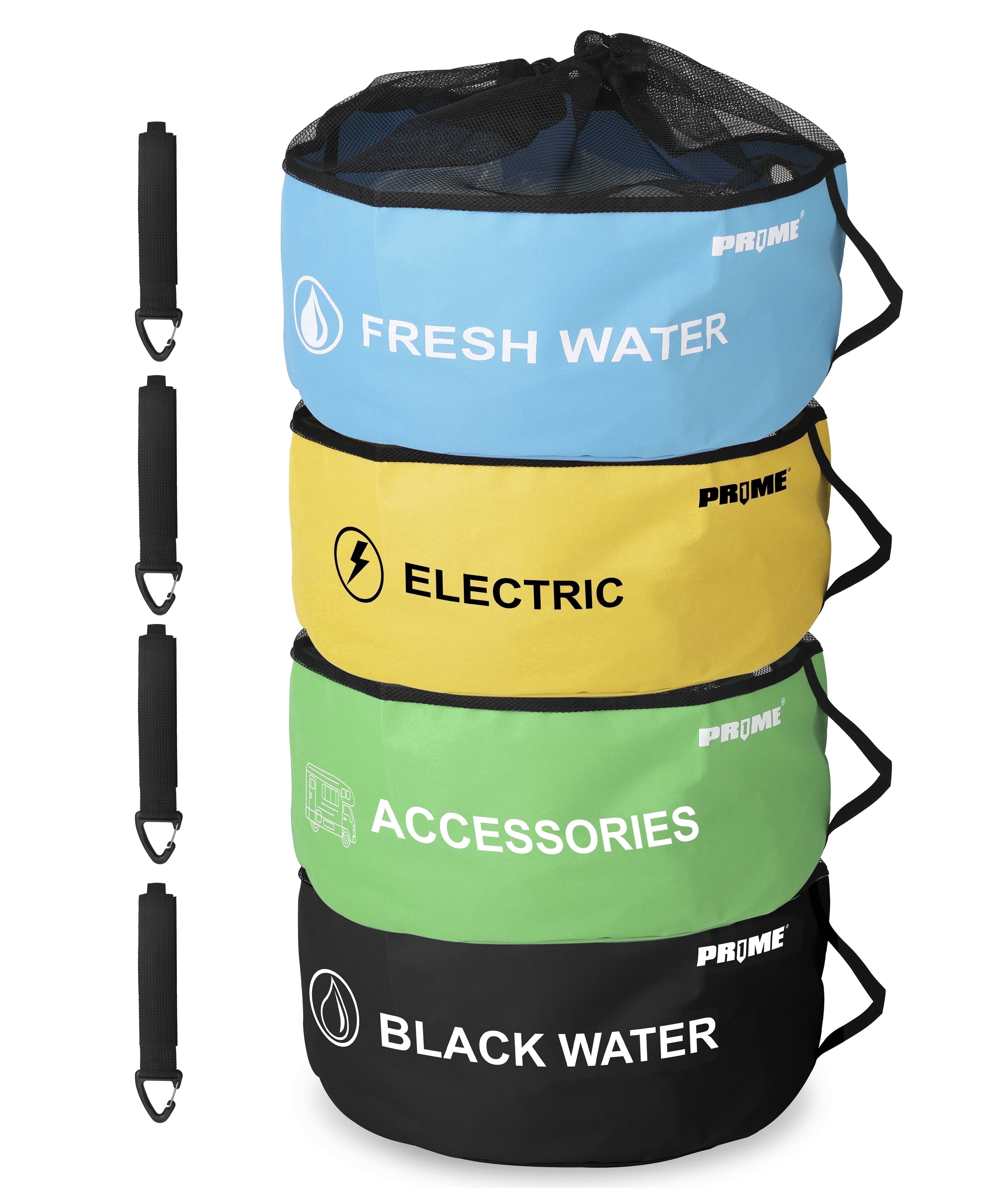 PR1ME 4 Pack Waterproof RV Hose Storage Bag RV Accessories Organize Bag ...
