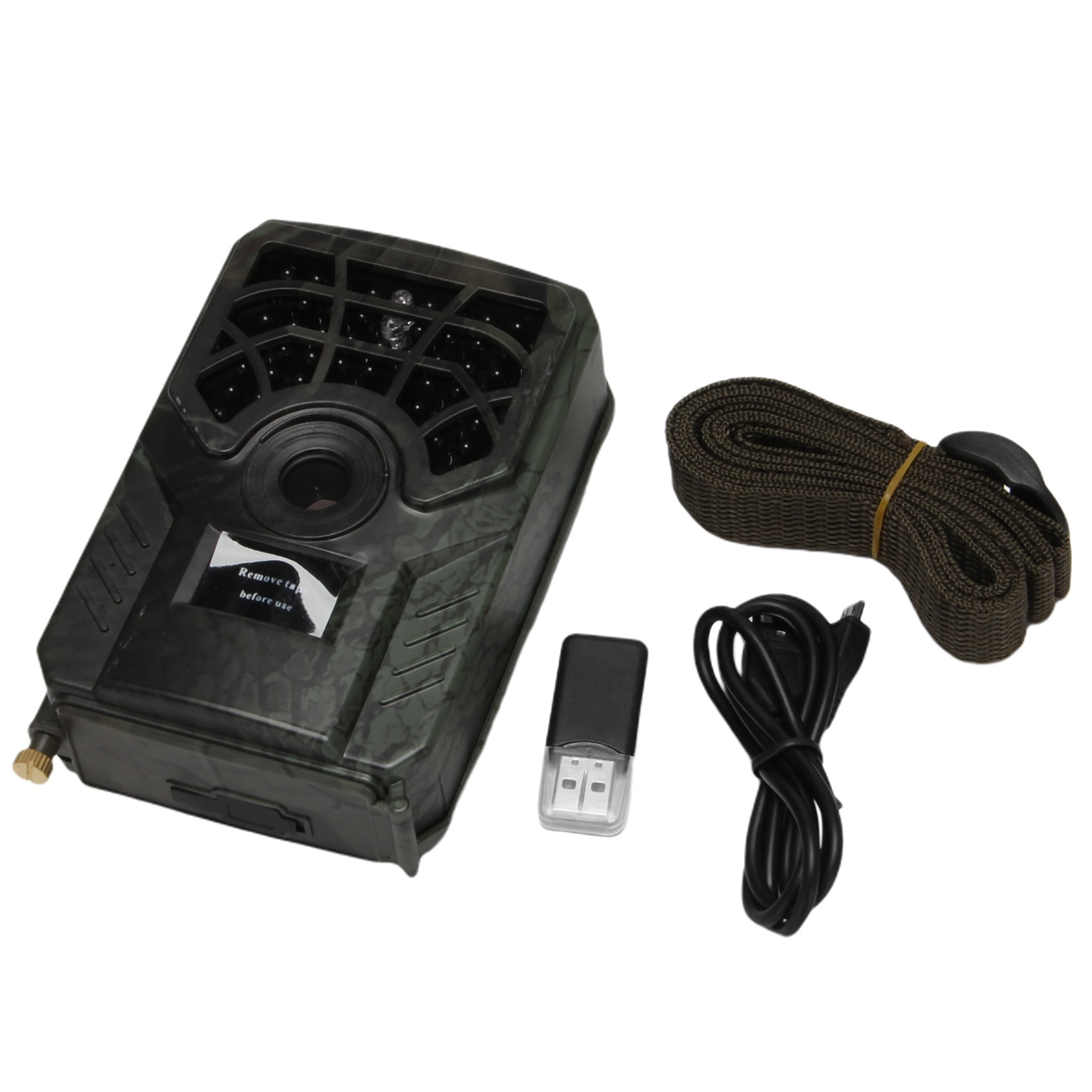 PR300C Hunting Camera 12MP 120 Degrees Sensor Wide Angle Infrared Night ...