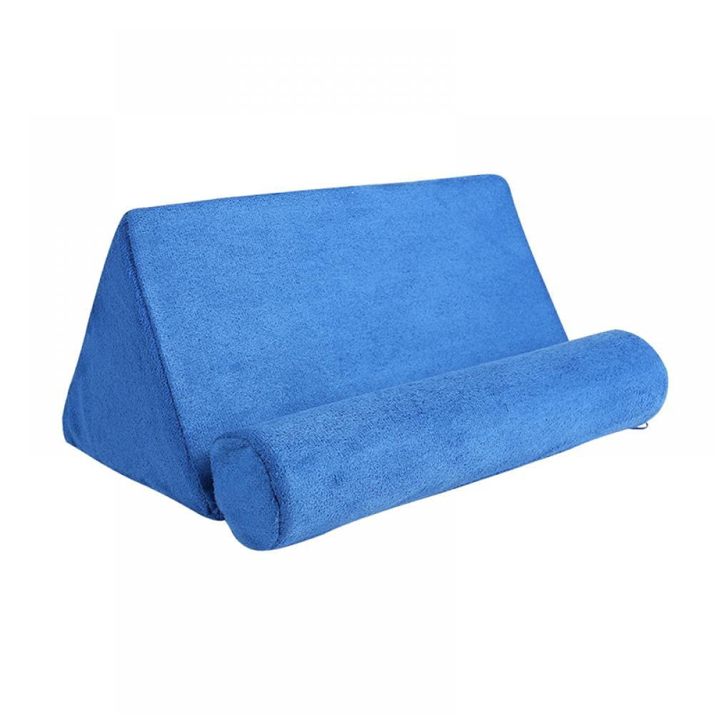 PRAETER Tablet Pillow For IPAD Plush Microfiber Mini Tablet Stand Sofa ...