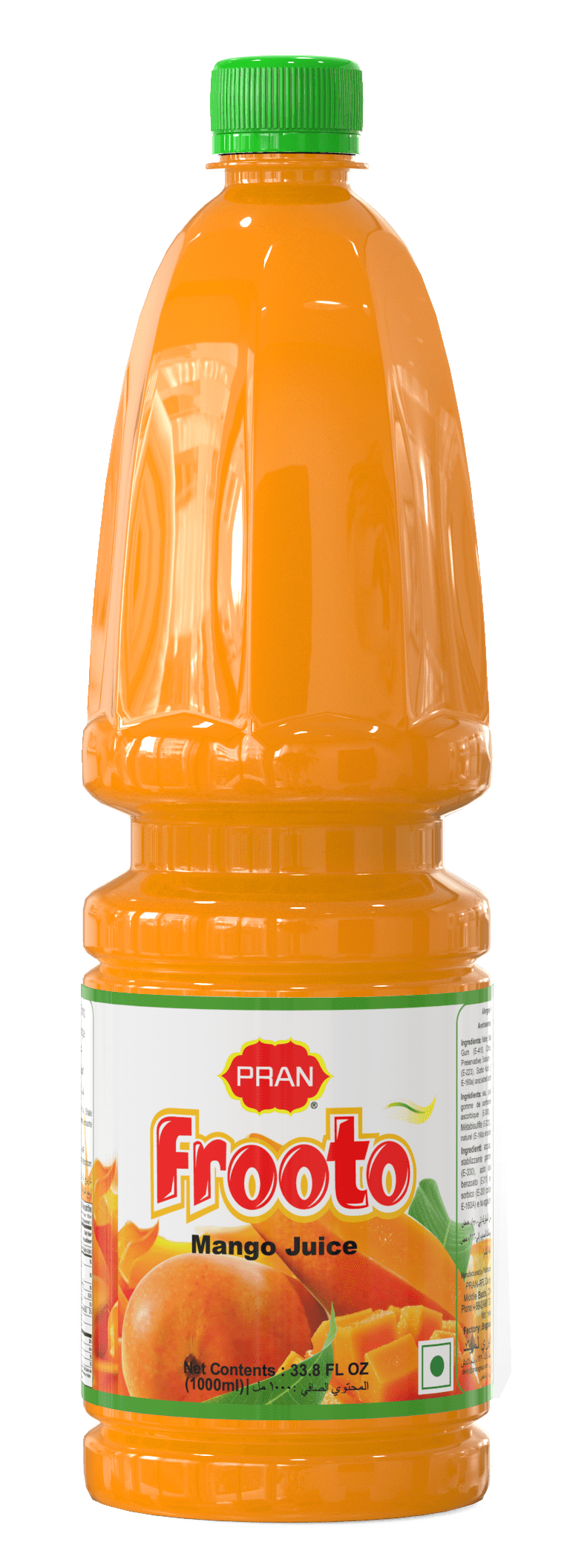 PRAN Frooto Mango Juice - 1000ml (33.8 FL OZ) - Walmart.com
