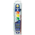 Prang Kid-Safe Water Paints Box with Brush, Washable Watercolor Set, 8 ...