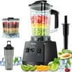 Oster 3-in-1 Kitchen System, 700W Blender with Easy Clean Glass Jar ...