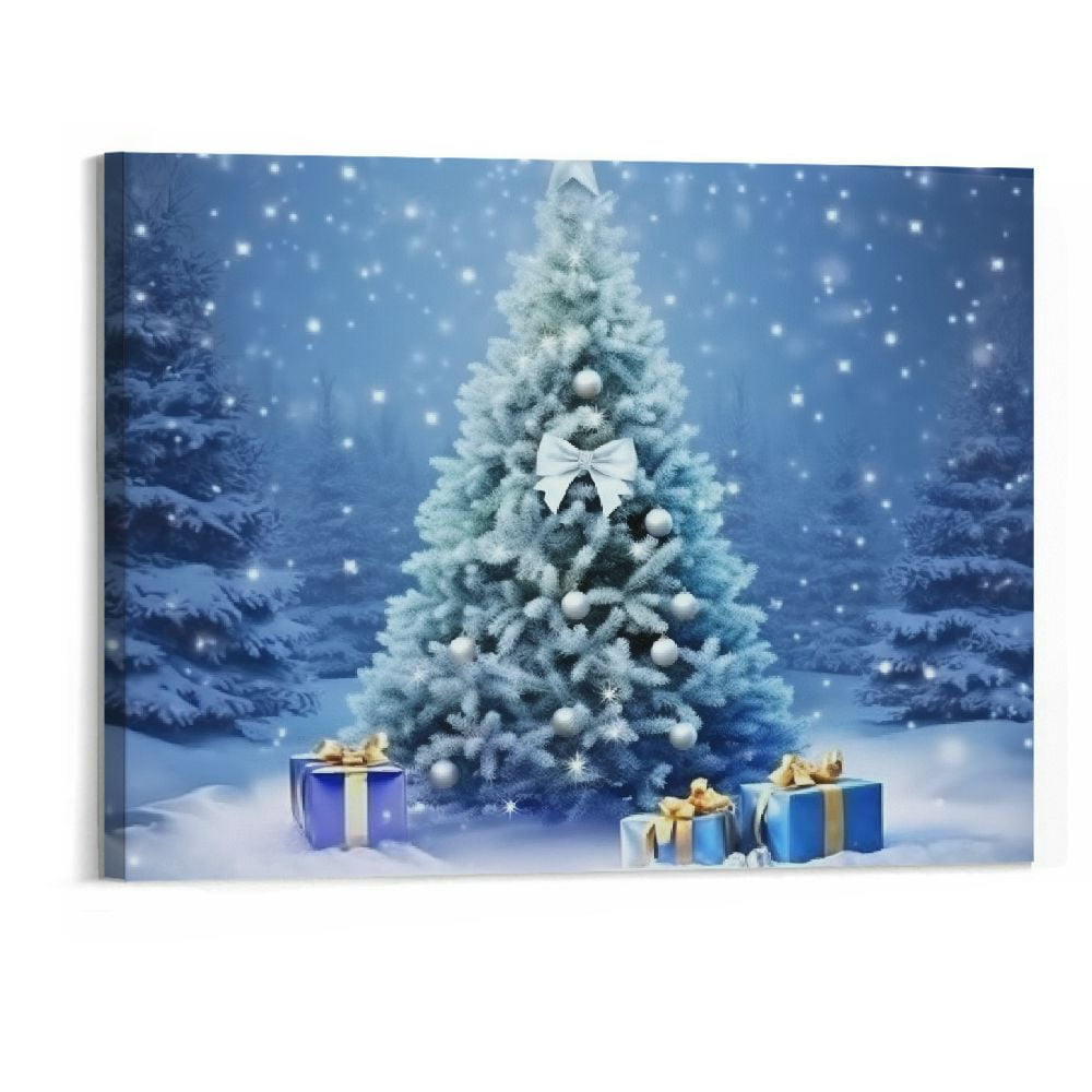 PRATYUS Christmas Winter Wall Art Canvas Prints Christmas Tree ... PRATYUS Christmas Winter Wall Art Canvas Prints Christmas Tree ...