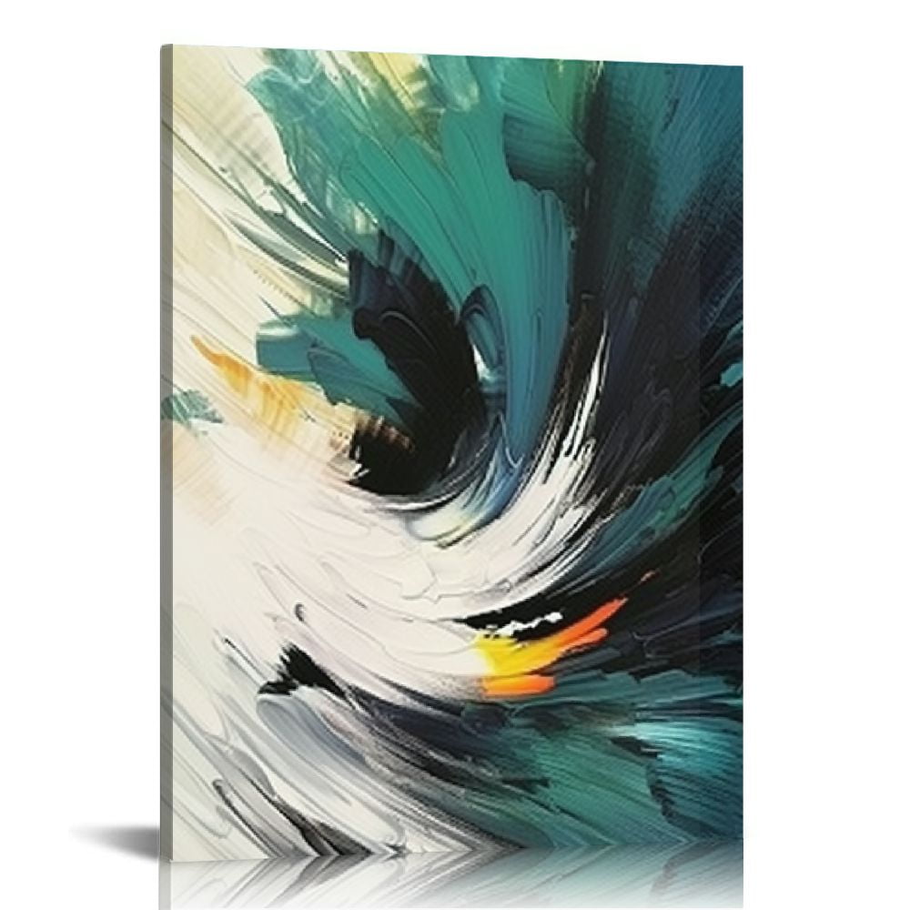 PRATYUS Framed Abstract White Green Canvas Wall Art Modern Line Decor ... PRATYUS Framed Abstract White Green Canvas Wall Art Modern Line Decor ...