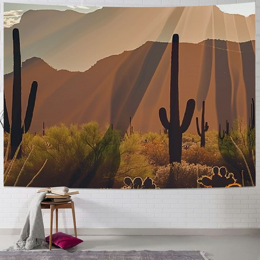 PRATYUS Mid Century Modern Tapestry Mountain Vertical Tapestries ...