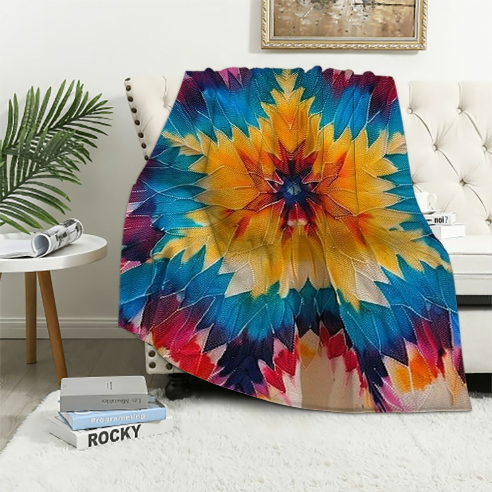 PRATYUS Old Mexican Style Woven Blanket with Traditional Designs ...