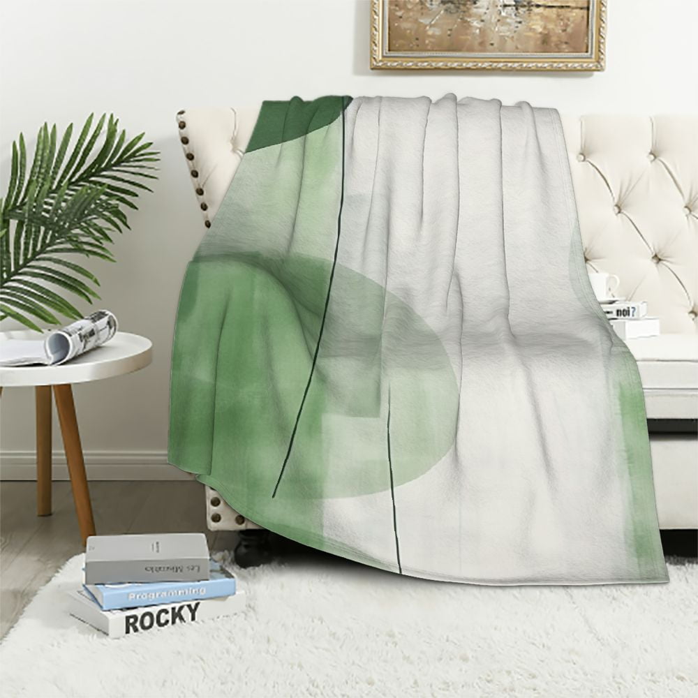 PRATYUS Paper Texture Cozy Throw Blanket for Bedroom Living Rooms Sofa ...