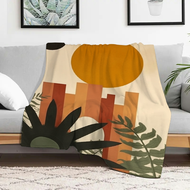 PRATYUS Plant Fuzzy Fluffy Soft Cozy Flannel Blanket for All Seasons ...