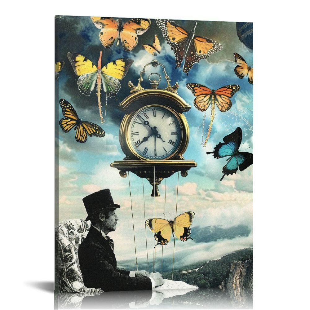 PRATYUS Surrealism Posters Salvador Dali Poster Canvas Wall Art ...