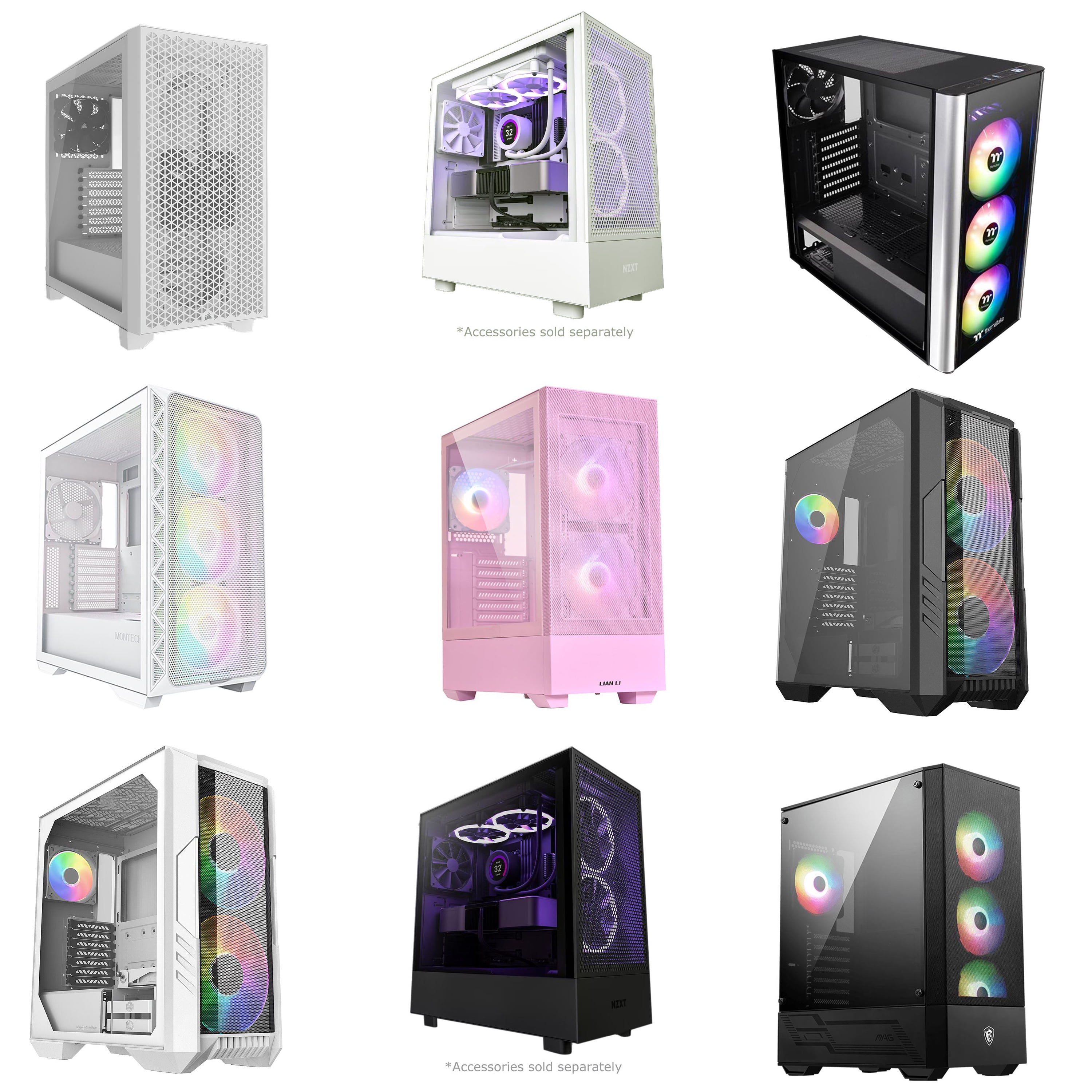 PRC GAMING Powerhouse Gaming PC with Intel i3-13100, Intel Arc A750 ...