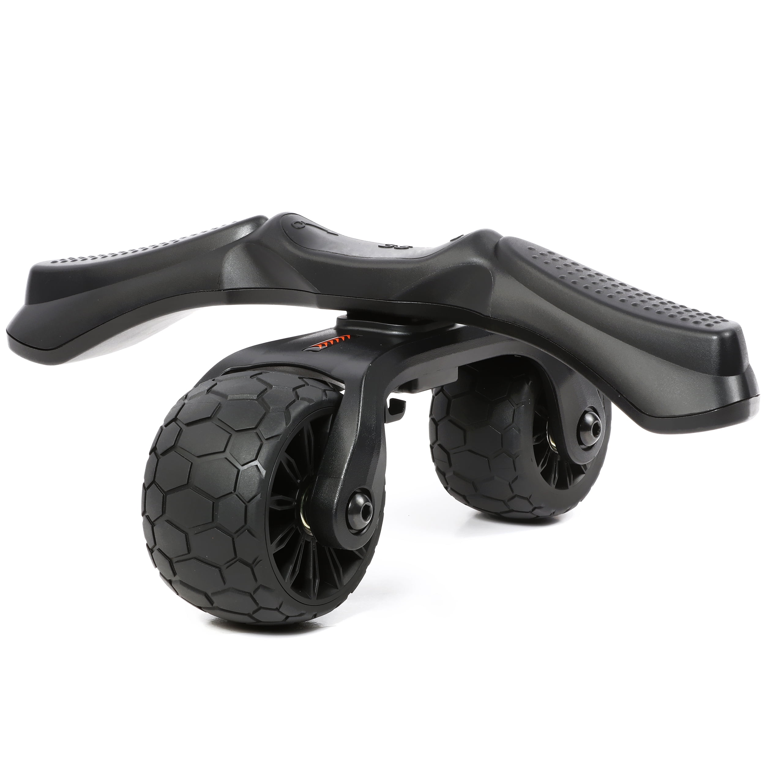 PRCTZ Deluxe Ab Wheel with Rotating Handle, Dual Wheel Abdominal ...