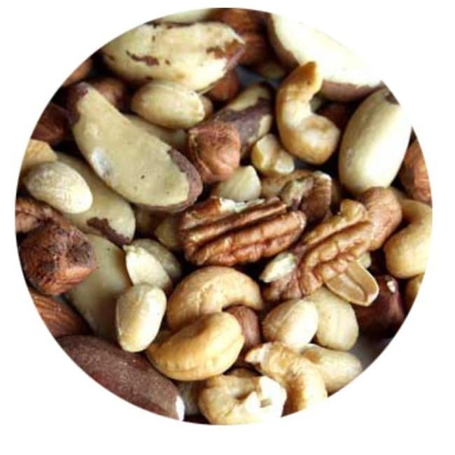 PRE 001647 50 lbs Shelled Mixed Tree MP40 Nuts Whole - Raw Out of The ...
