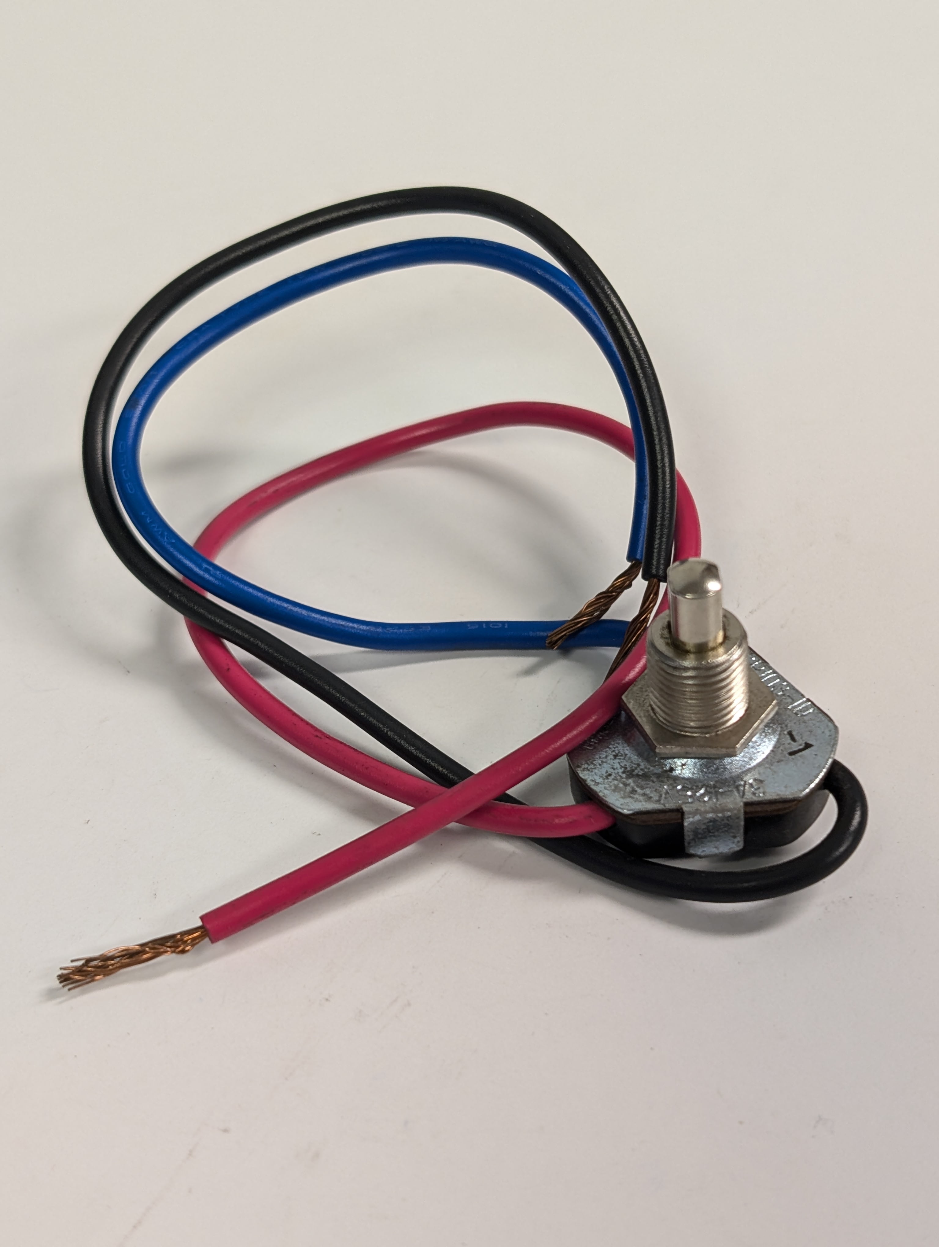 PRE-WIRED 3 POSITION PUSH BUTTON SWITCH (ON-ON-OFF) - Walmart.com