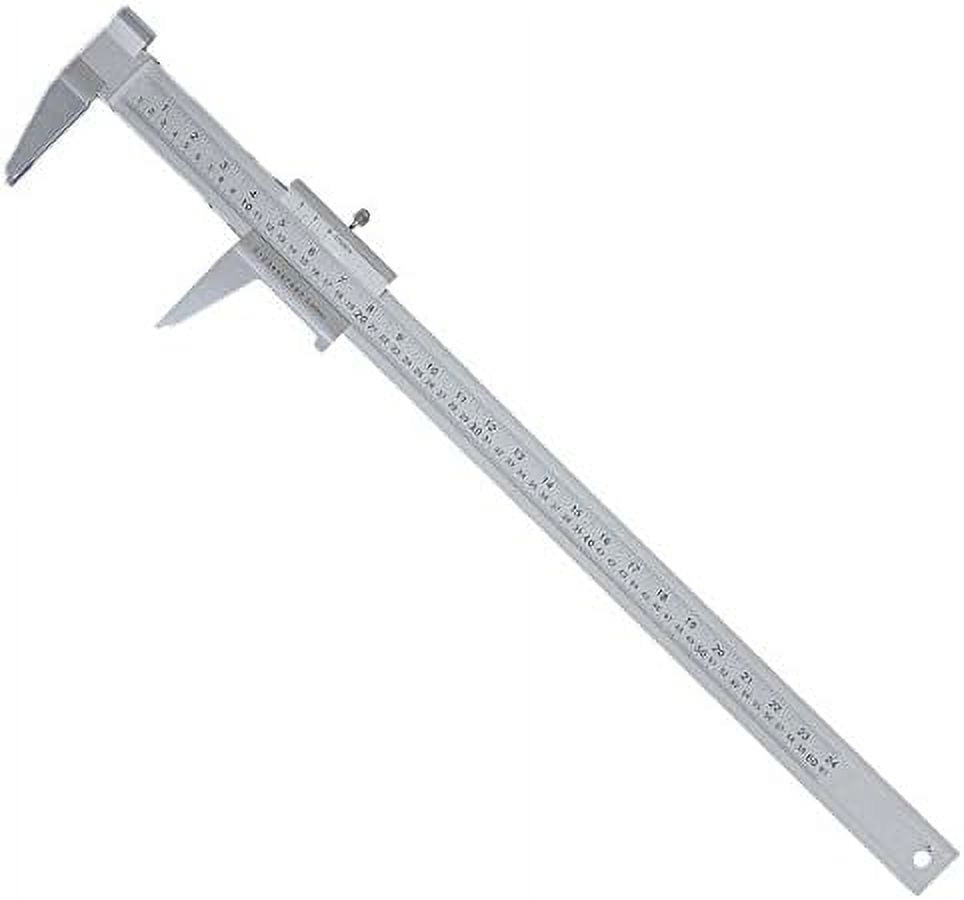 PRECISE Aluminum 24" Caliper/Ruler | Dual SAE & Metric System | Inside ...