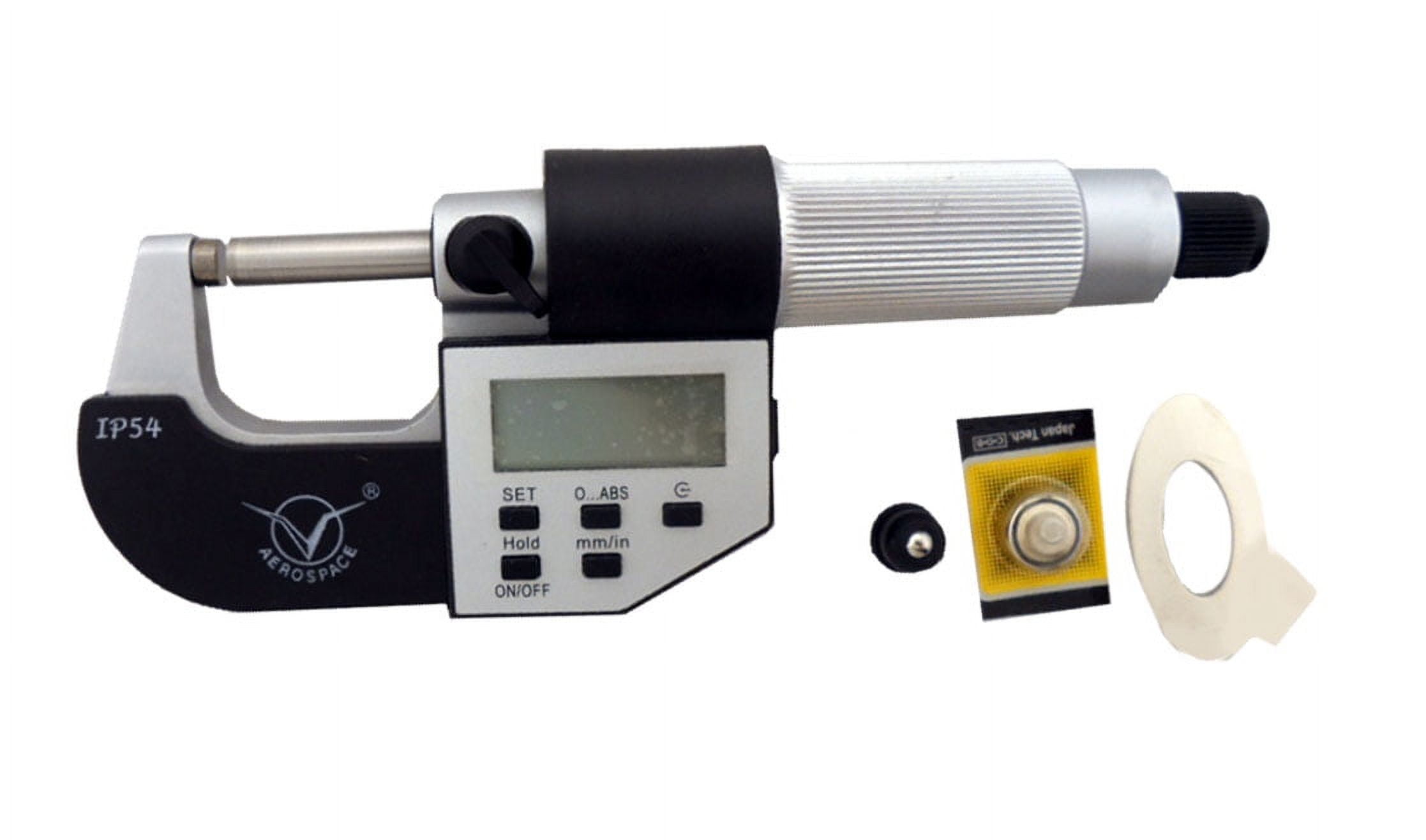 PRECISE Electronic Outside Micrometer | 2-Way Operation | LCD Display ...