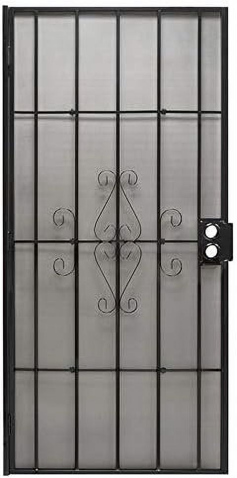 PRECISION Screen & Security Prod Regal Series Black Steel Door, 38.5"W ...