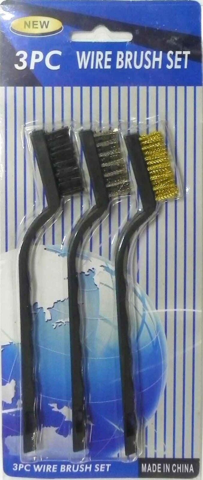 PRECISION - WIRE BRUSH SET 3PCS. 7IN - 990-300-01 - Walmart.com