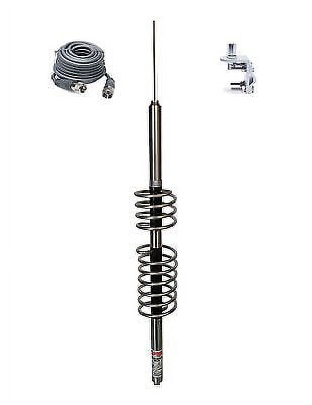 PREDATOR 10K K-2-6 CB,HAM ANTENNA, 18FT RG8X COAX,RV1 BRACKET AND STUD ...