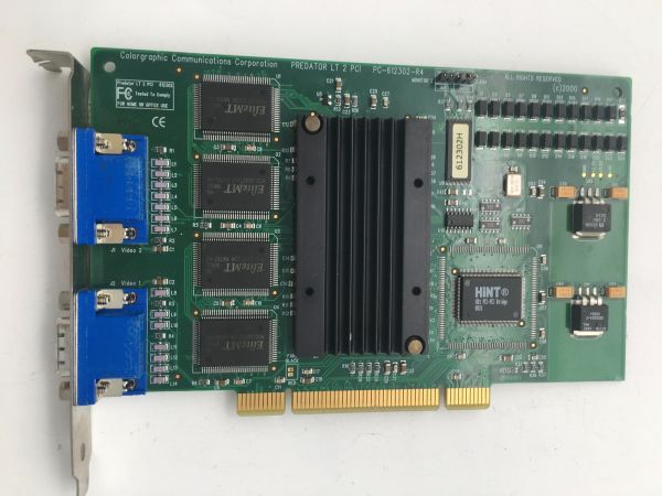 PREDATOR LT 2 PCI DUAL VGA VIDEO CARD PC-612302-R4 - Walmart.com