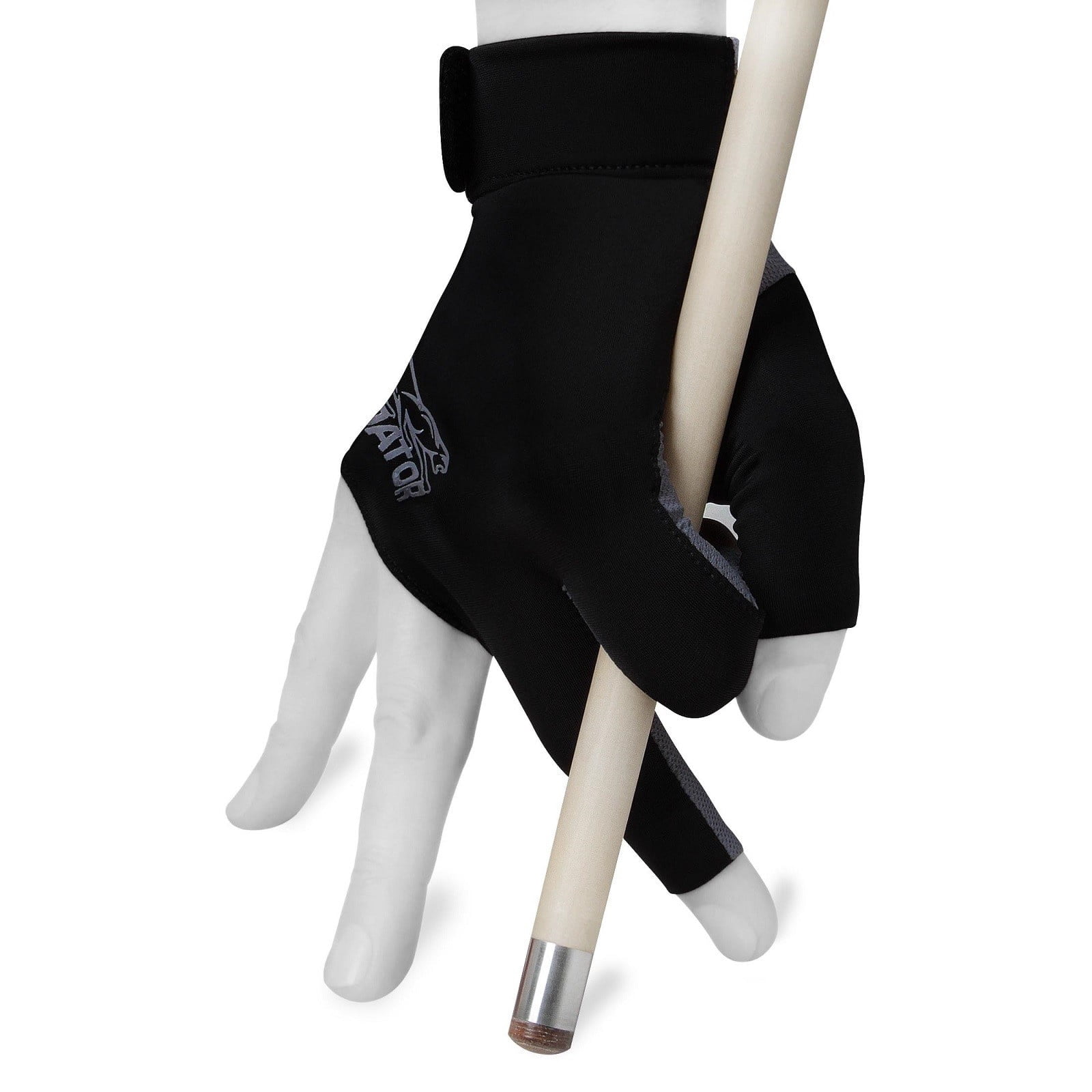 PREDATOR Second Skin Billiard Pool Cue GLOVE for Right Hand - Black w ...