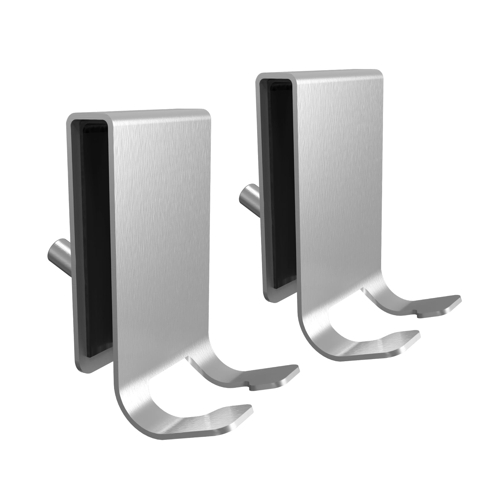 PREFFE 2 Pack Over Shower Door Towel Hook, Double Side Bathroom Towel ...