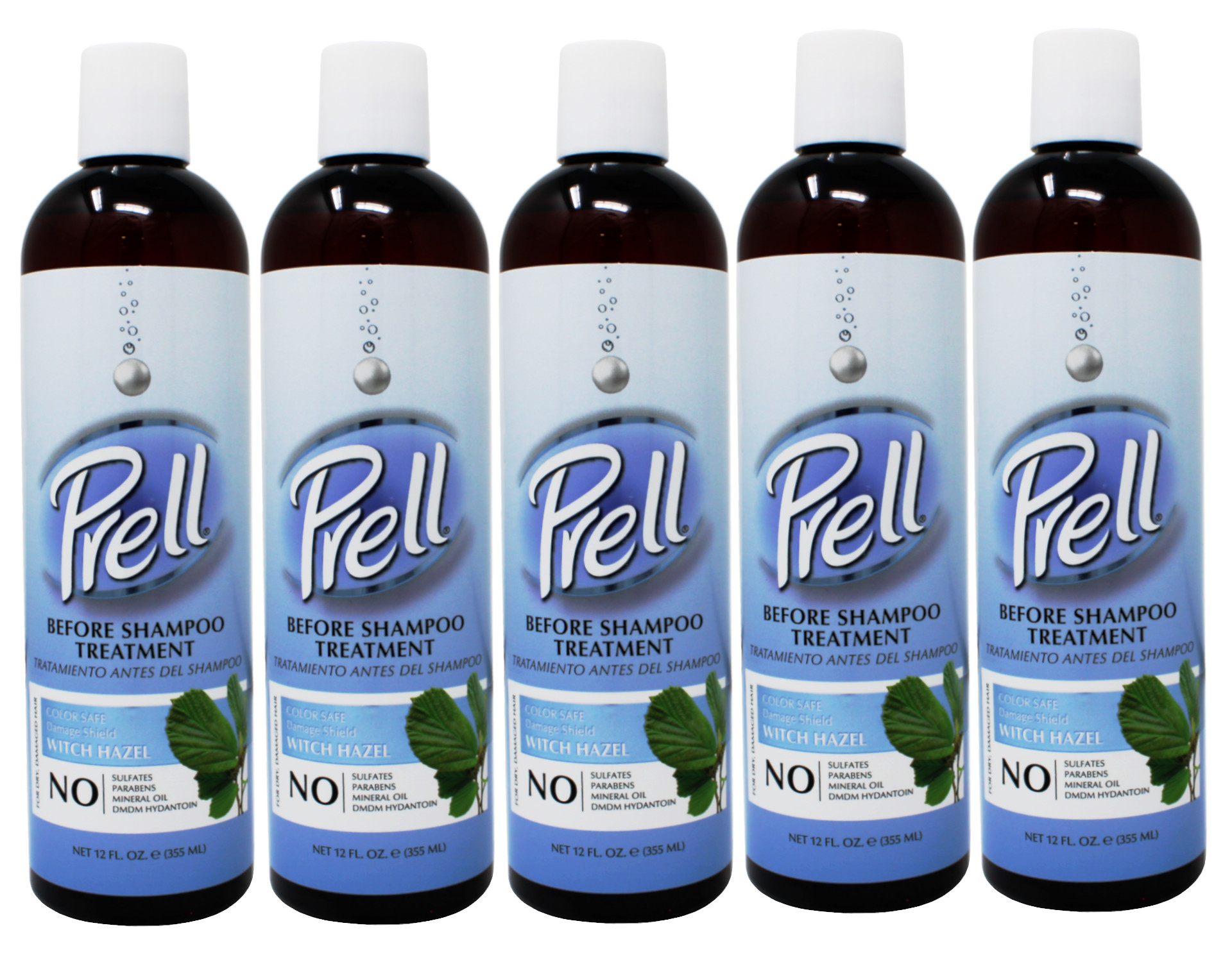 PRELL Before Shampoo Treatment for Dry, Damaged Hair, Color Safe ...
