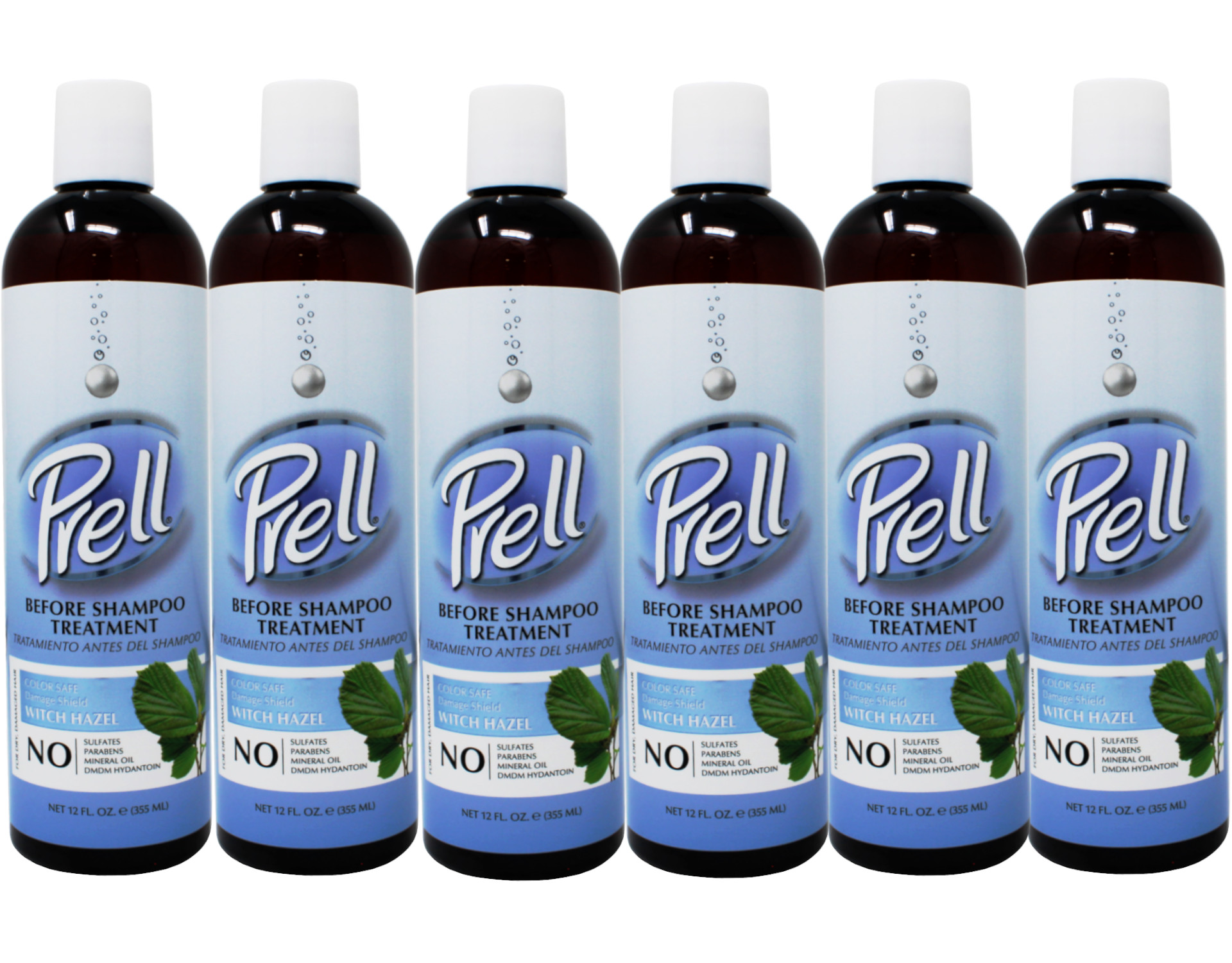 PRELL Before Shampoo Treatment for Dry, Damaged Hair, Color Safe ...