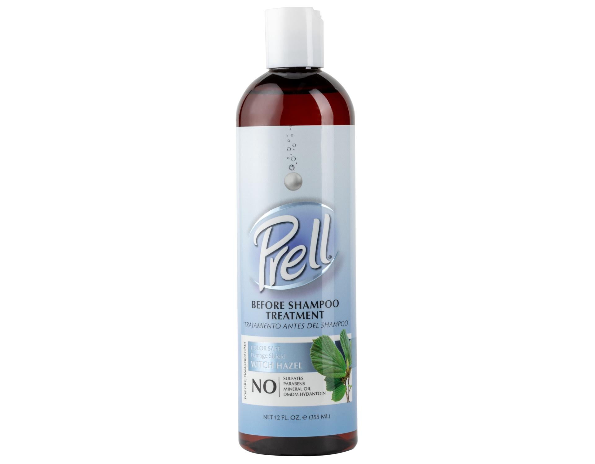 PRELL Before Shampoo Treatment for Dry, Damaged Hair, Color Safe ...