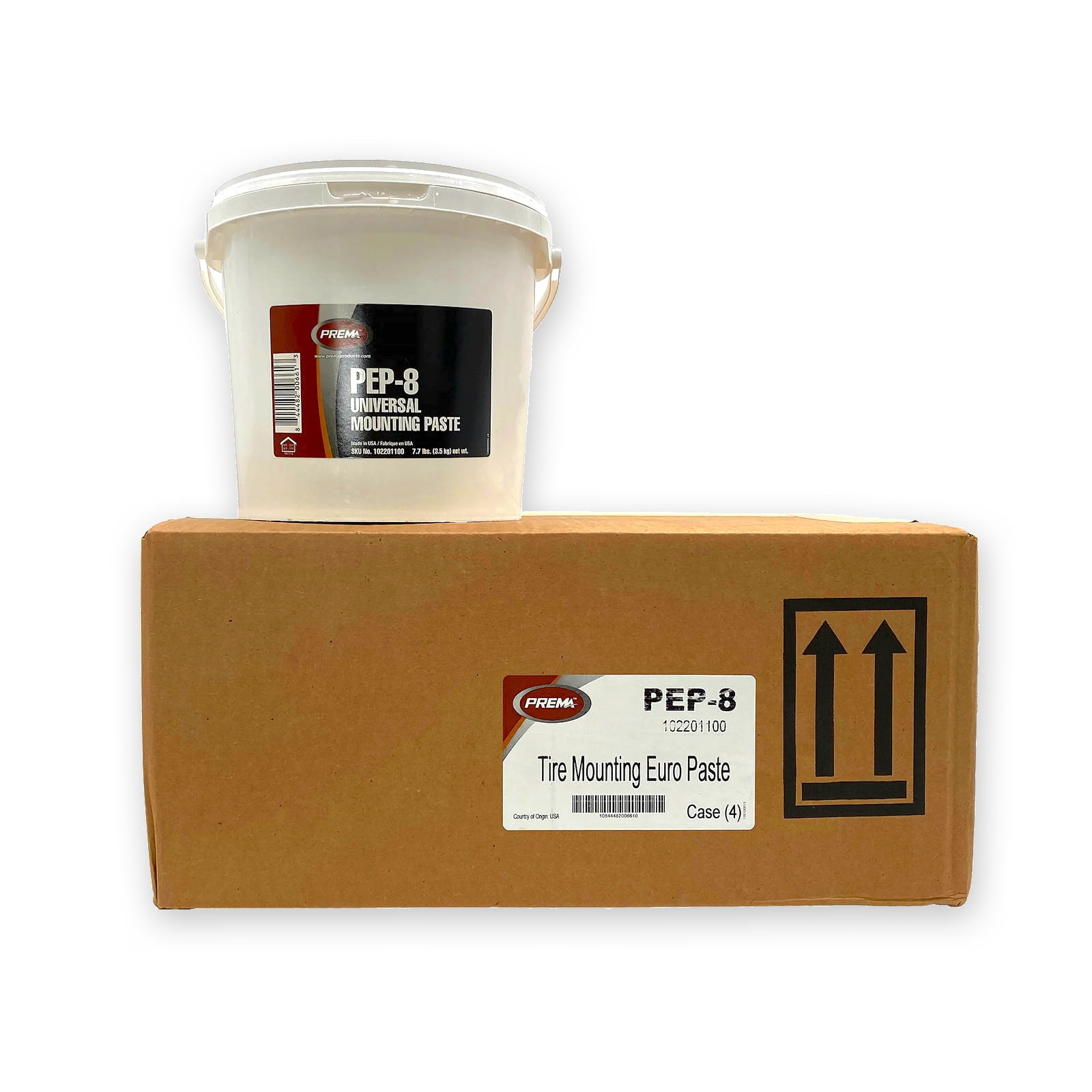 PREMA PEP-8 Universal Tire Mounting Paste - 7.7lb Standard Pail - Box ...