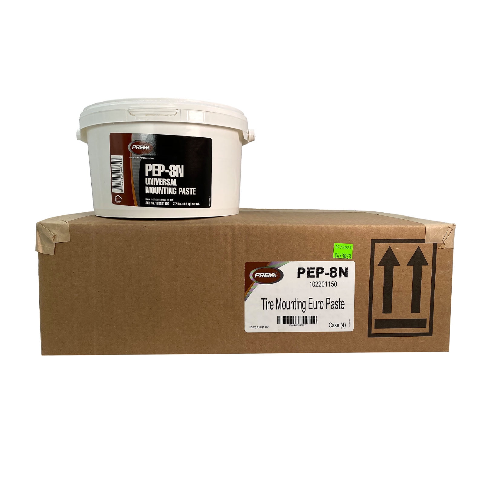 PREMA PEP-8N Universal Tire Mounting Paste - 7.7lb Low Profile Pail ...
