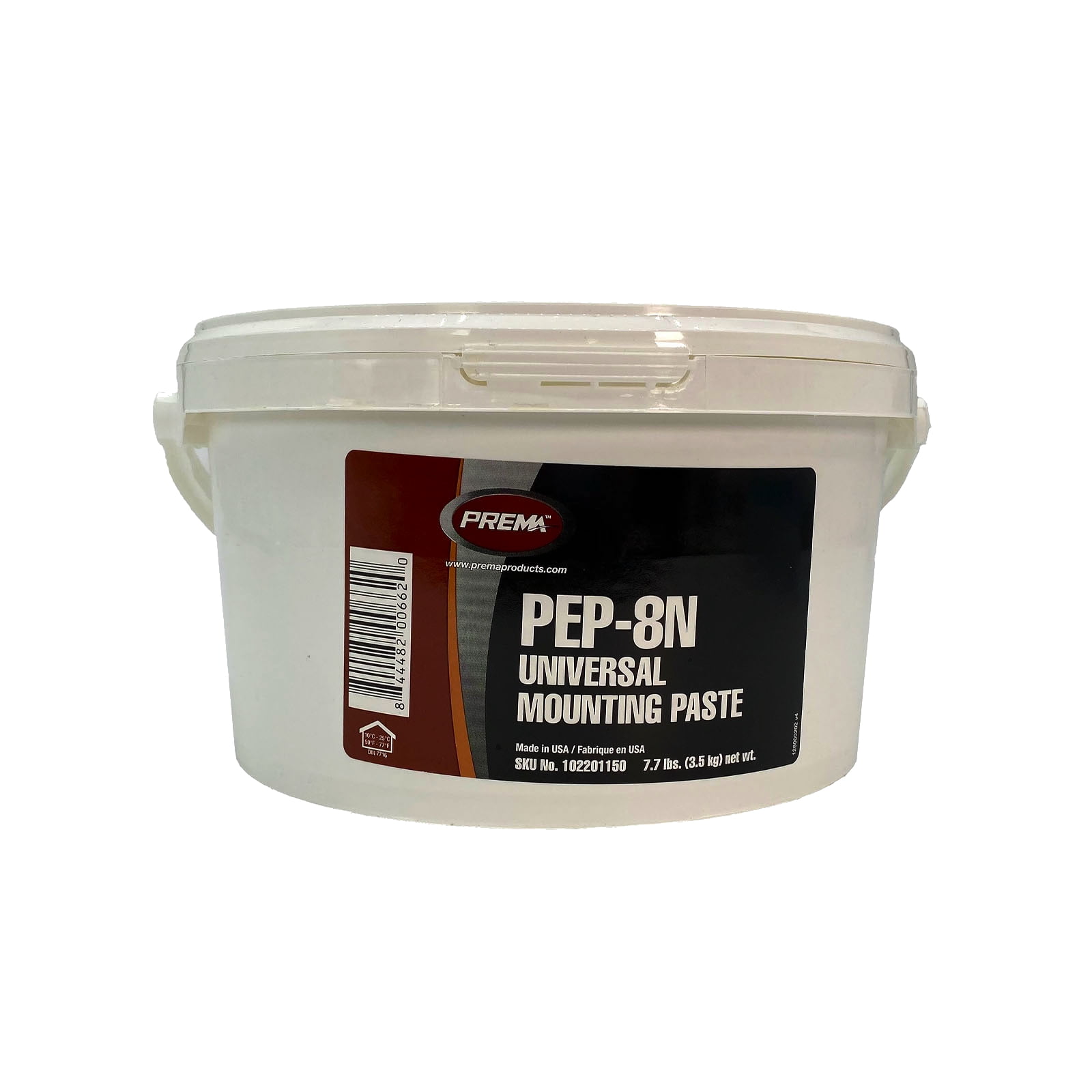 PREMA PEP-8N Universal Tire Mounting Paste - 7.7lb Low Profile Pail ...