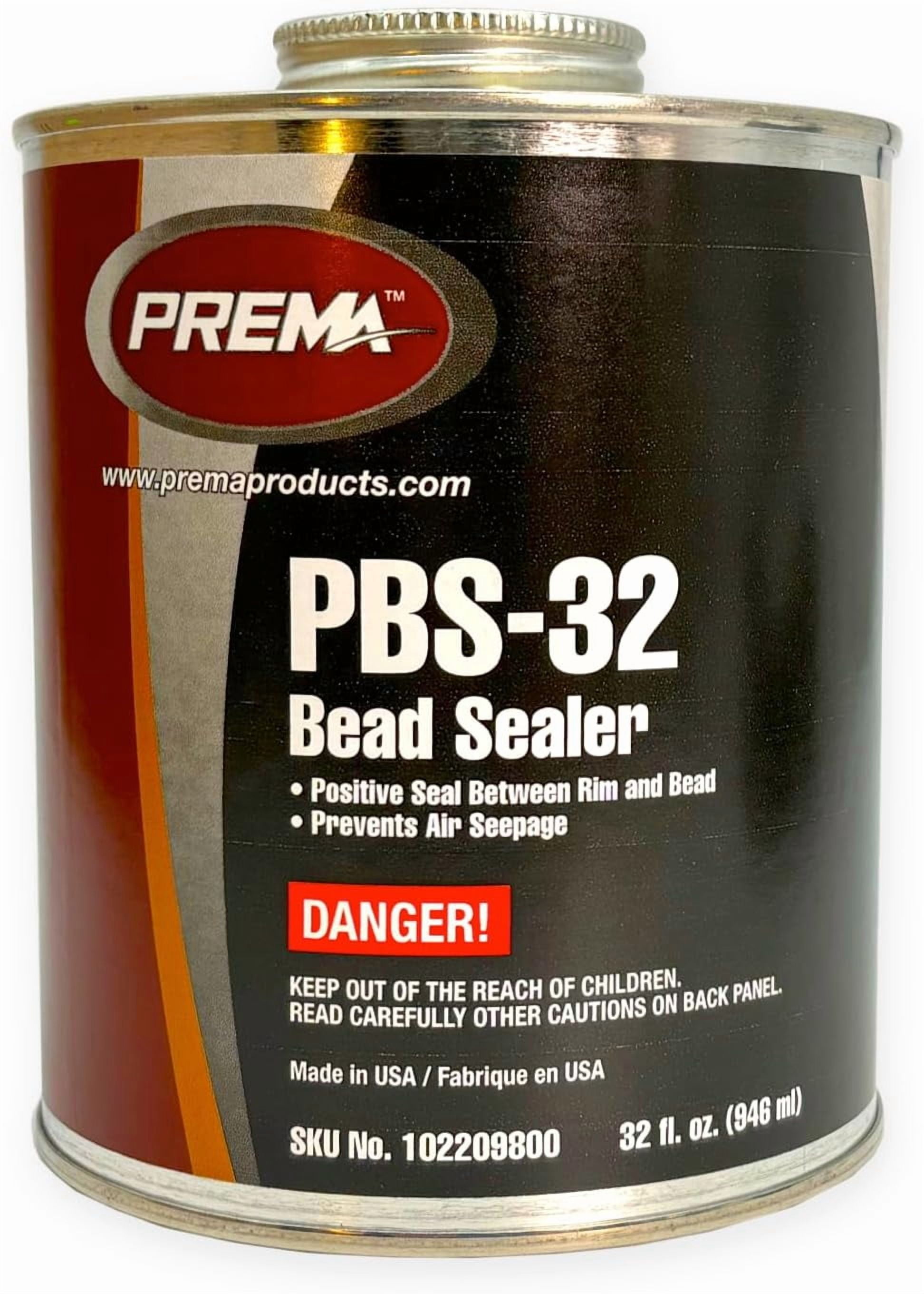 PREMA Tire Bead Sealer 32 oz Can with Brush Top Can for Wheel Rim ...