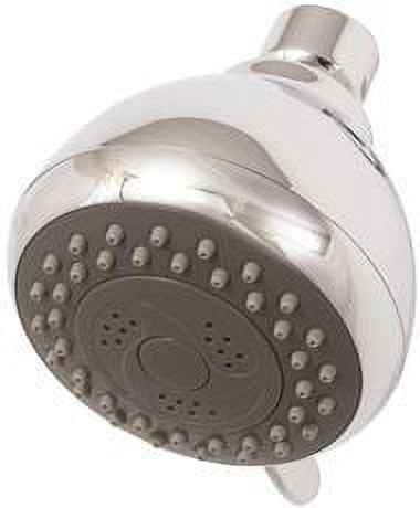 PREMIER SHOWER HEAD CHROME ABS BODY BRASS BALL JOINT 2.5 GPM - Walmart.com